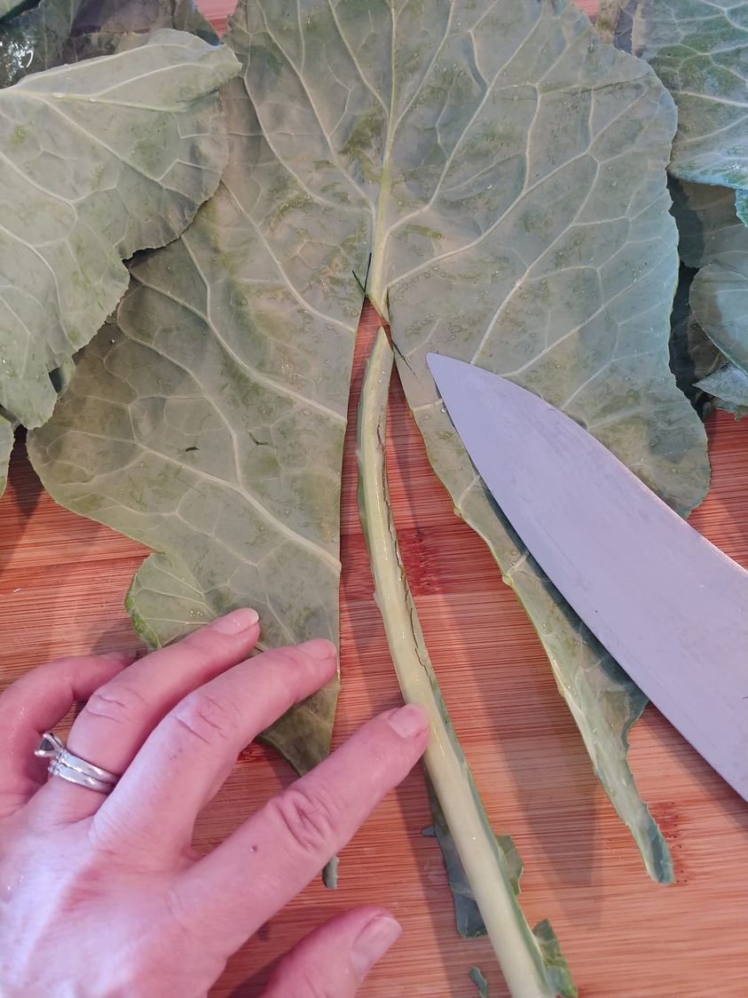 Italian Style Greens; Escarole, Spinach and Collard Greens - Jett's Kitchen