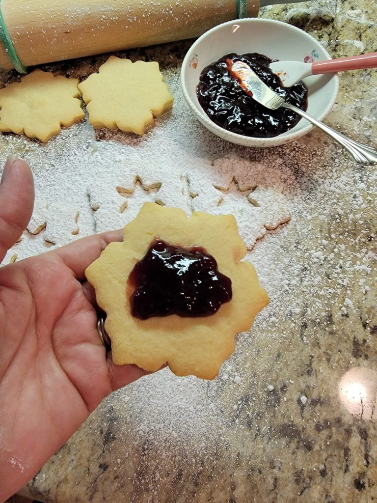Linzer Christmas Cookies Recipe - Jett's Kitchen