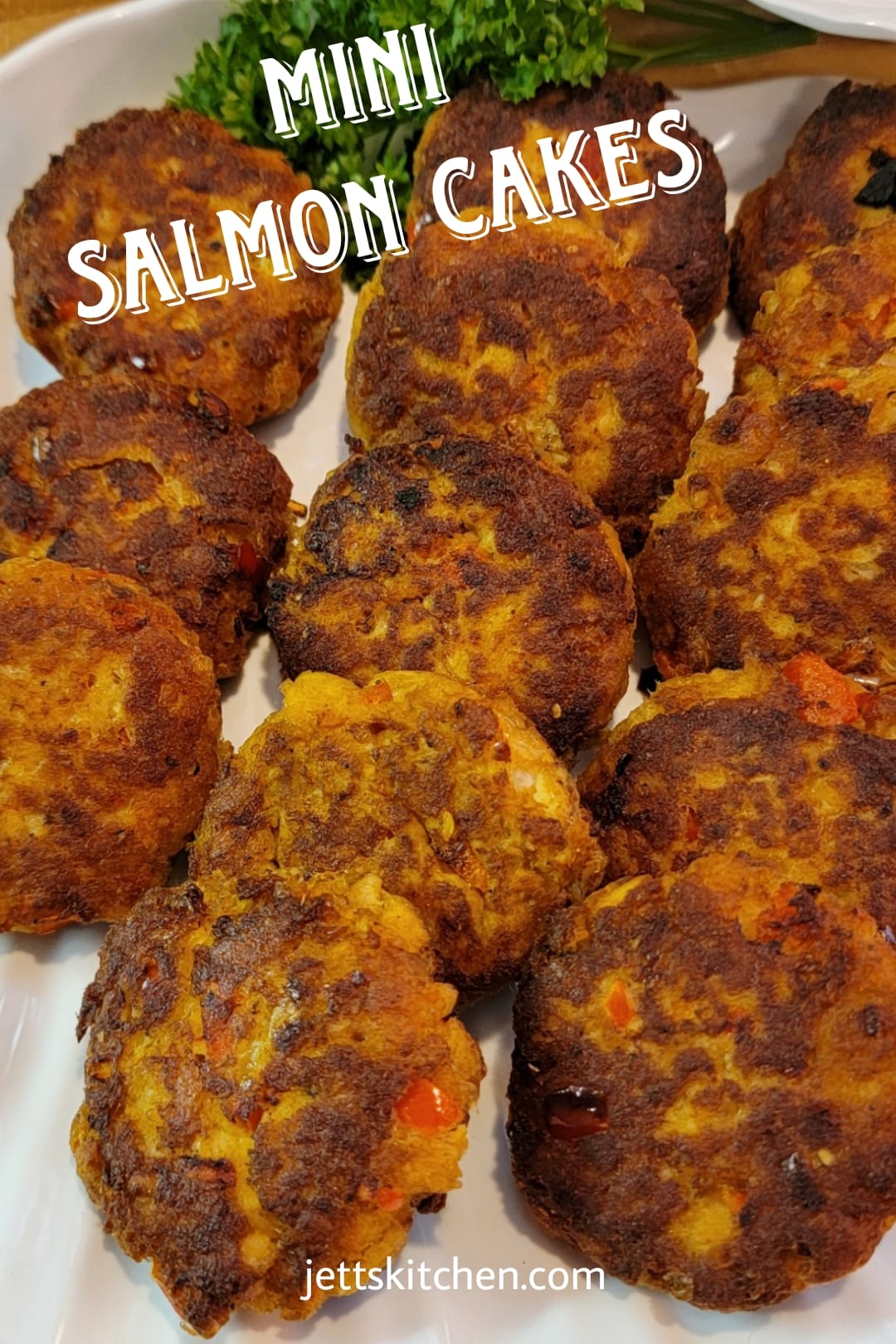 Mini Salmon Cakes - Jett's Kitchen