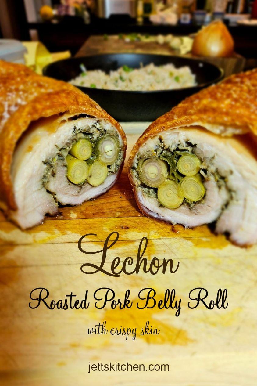 Roasted Pork Belly Roll (Lechon) - Jett's Kitchen