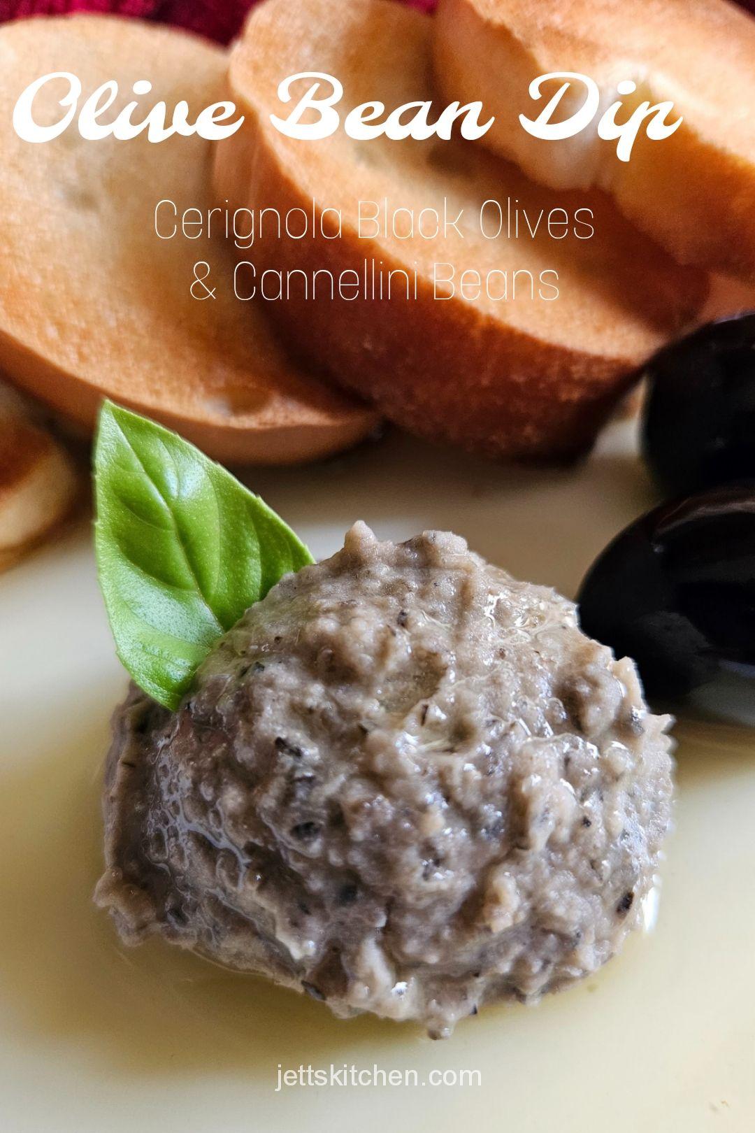 Italian Olive Bean Dip - Jett's Kitchen